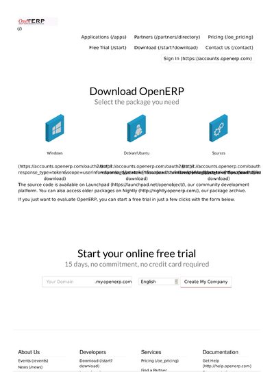 External Cheat Sheets by OpenERP SA - Cheatography.com: Cheat Sheets ...