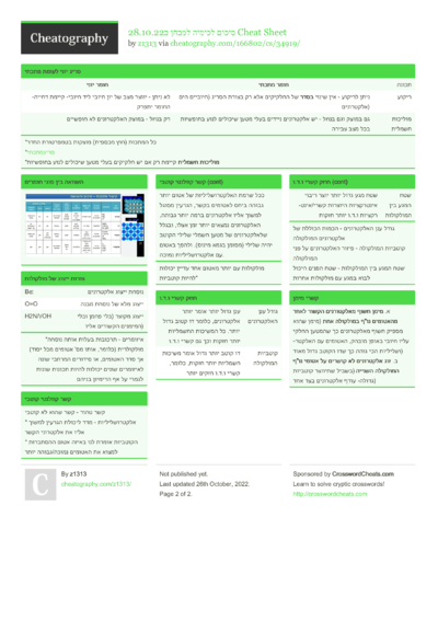 2142 Education Cheat Sheets - Cheatography.com: Cheat Sheets For Every ...